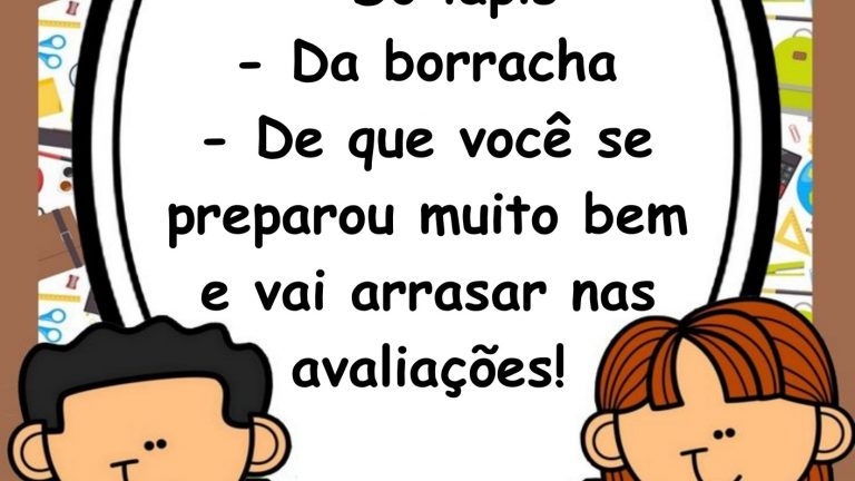 Avaliações: cartazes de incentivo! - Blog Espaço Educar