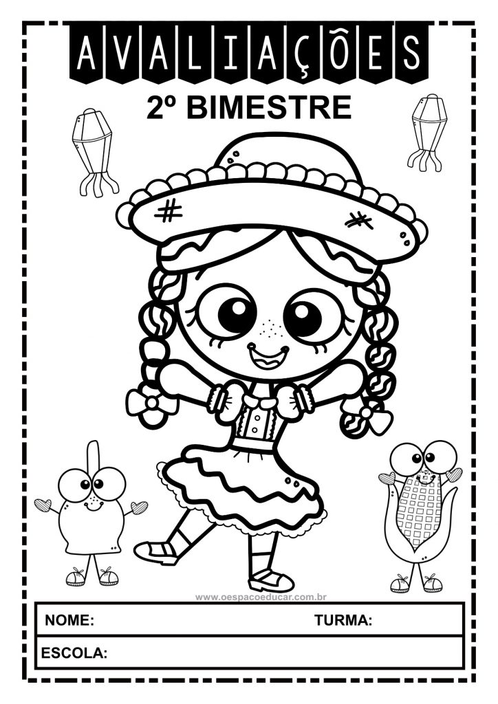 Capas juninas 2° Bimestre! - Blog Espaço Educar