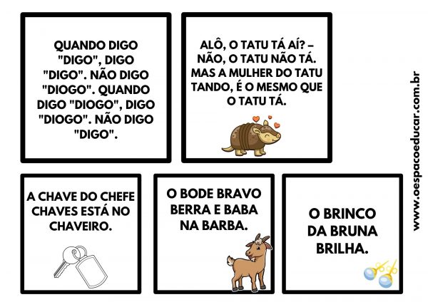 Trava-línguas! - Blog Espaço Educar