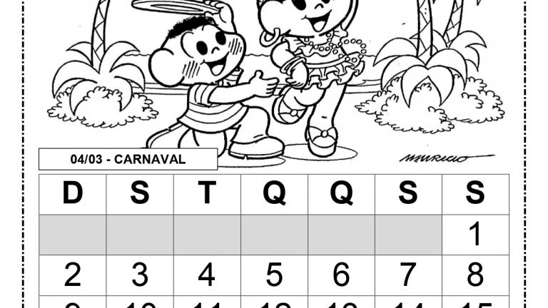 Calendários março de 2025! - Blog Espaço Educar