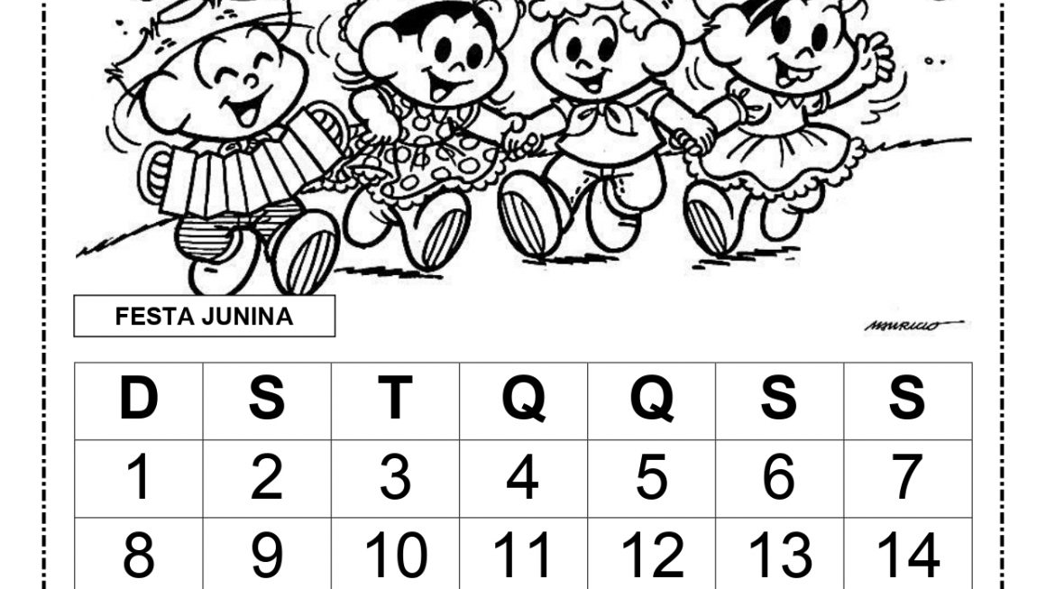 Calendários junho 2025! - Blog Espaço Educar